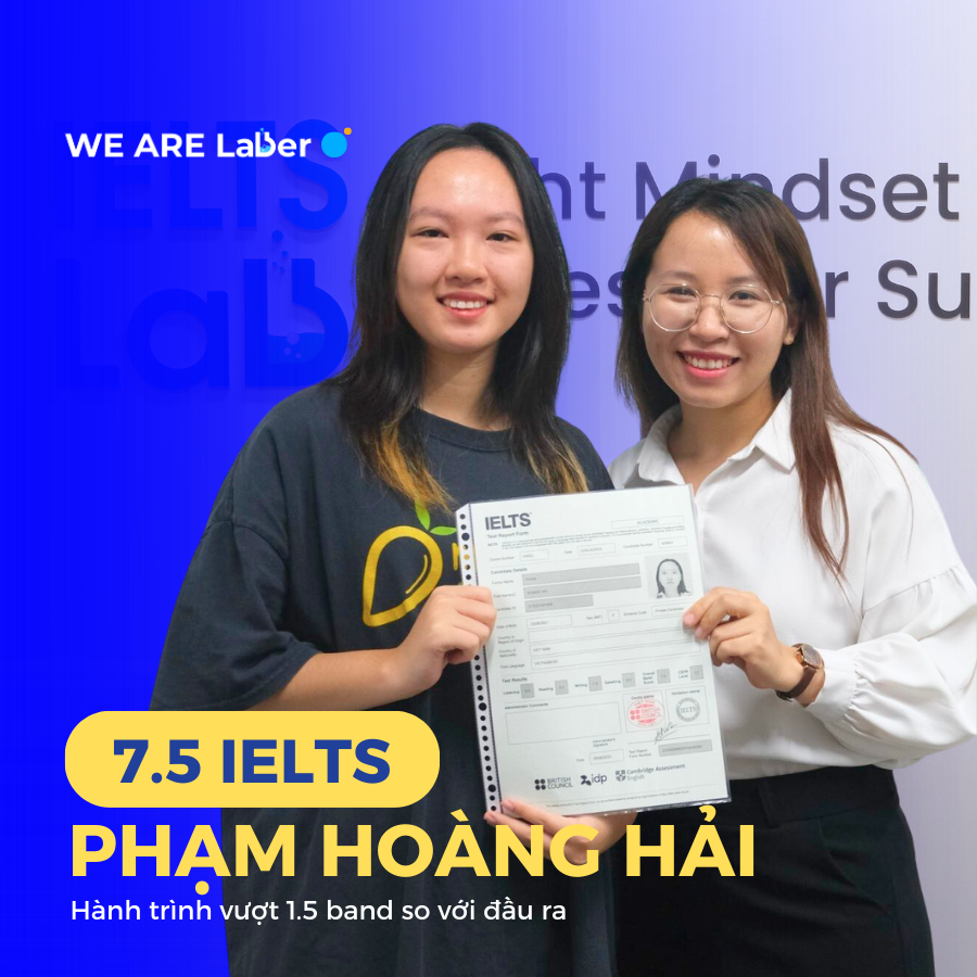 Bảng vàng học viên - IELTS Lab - Luyện Thi IELTS & Du Học