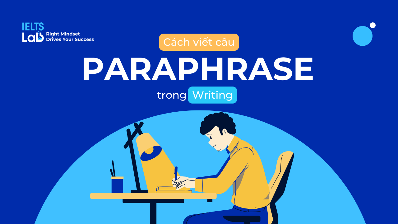 Cách viết câu Paraphase mở đầu IELTS Writing Task 1 - IELTS Lab - Luyện ...